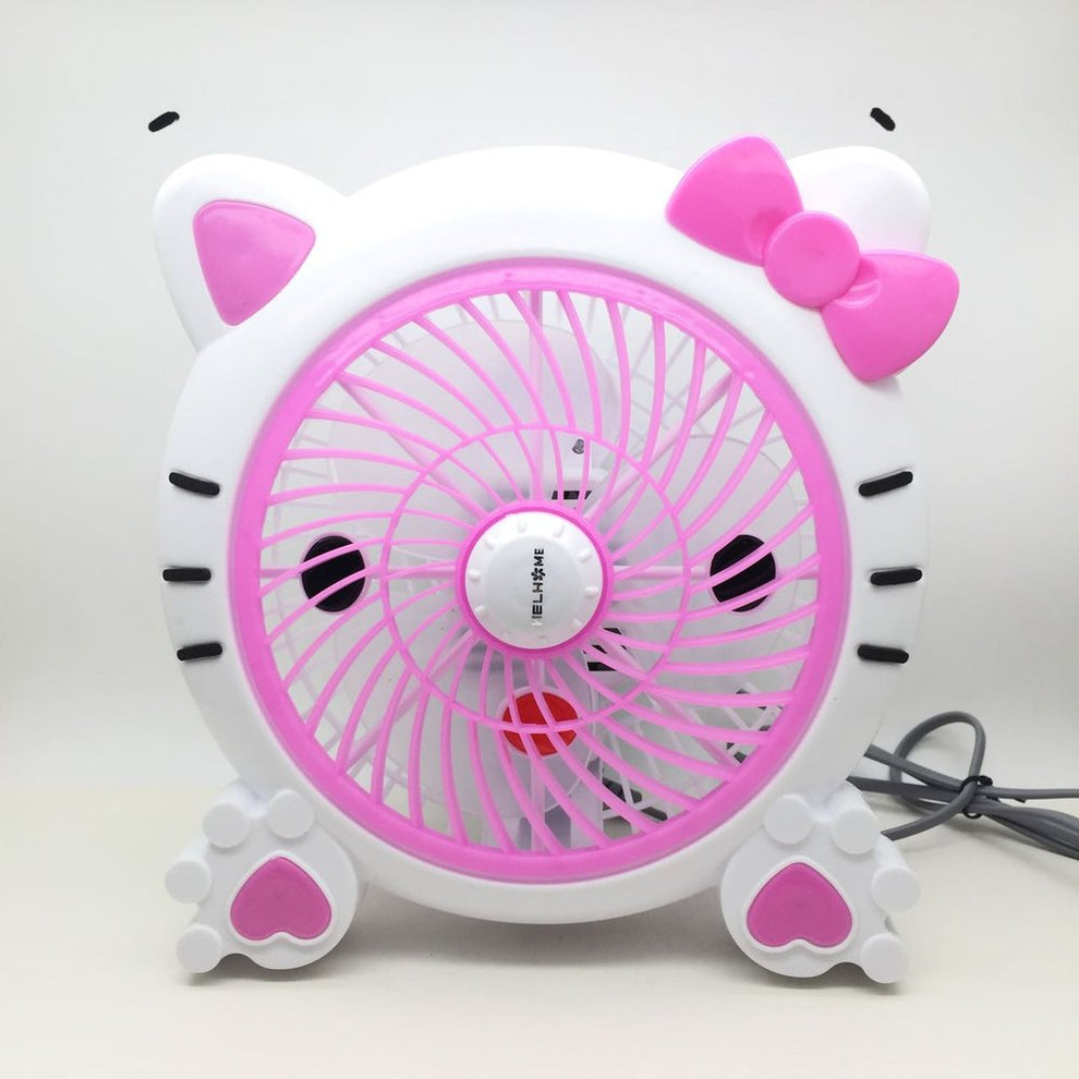 HYPERLITE KITTY CHARACTER DESKFAN – Sehati Laris